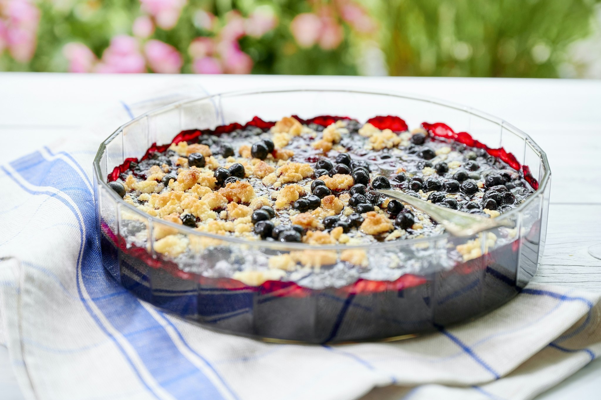Smulpaj med blåbär