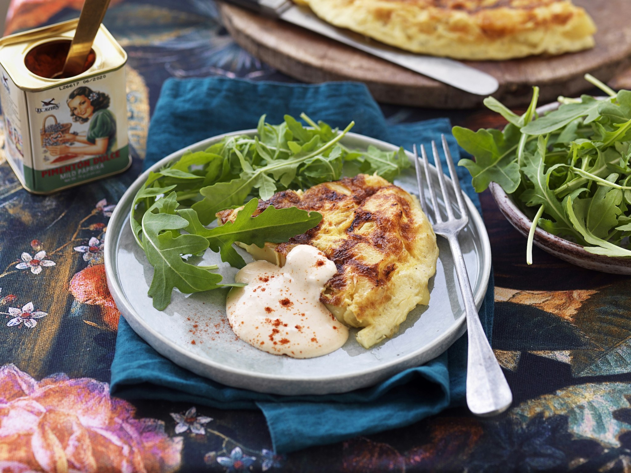 Spansk potatistortilla