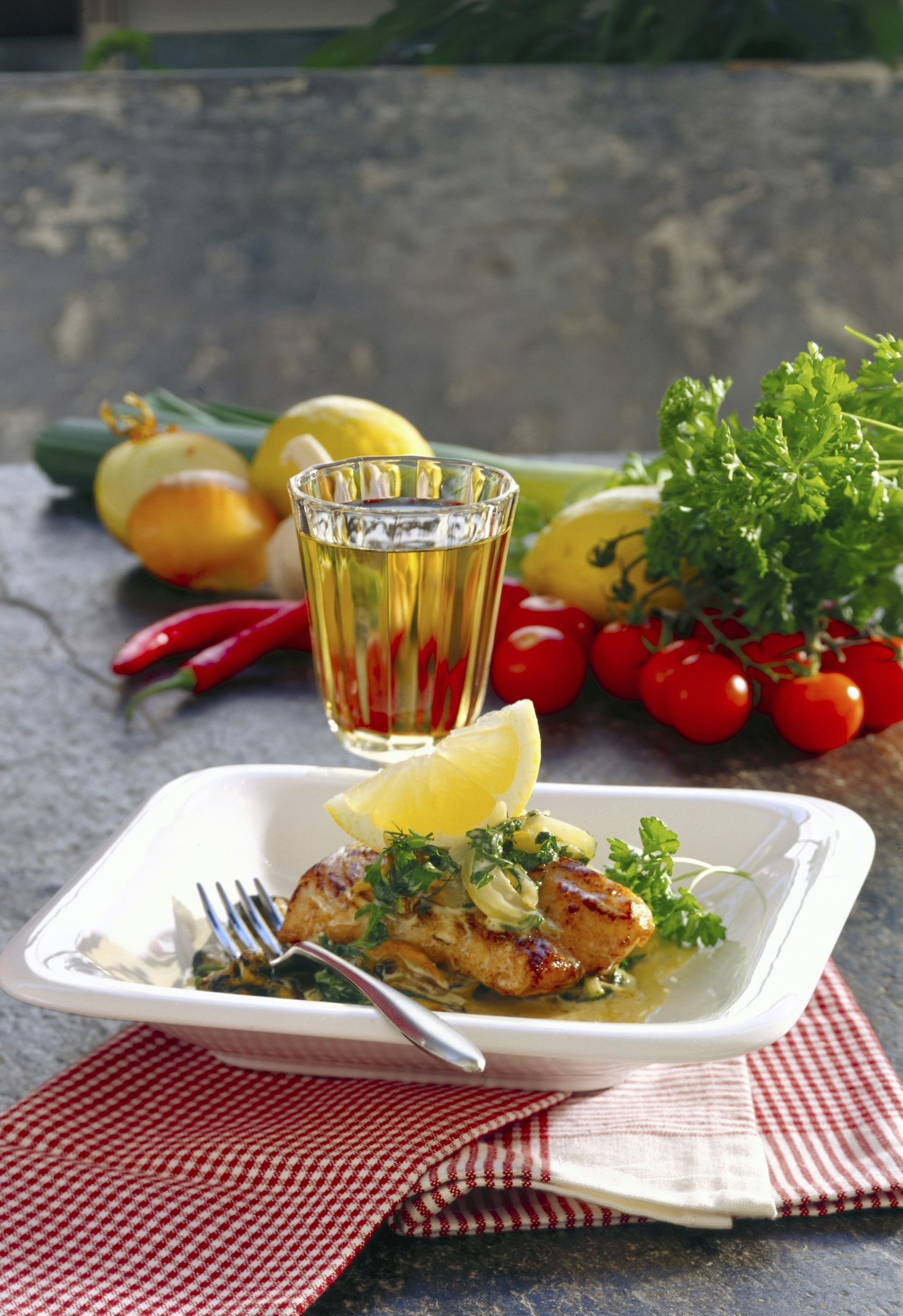 Stekt torskfilé med smakrik musselsås