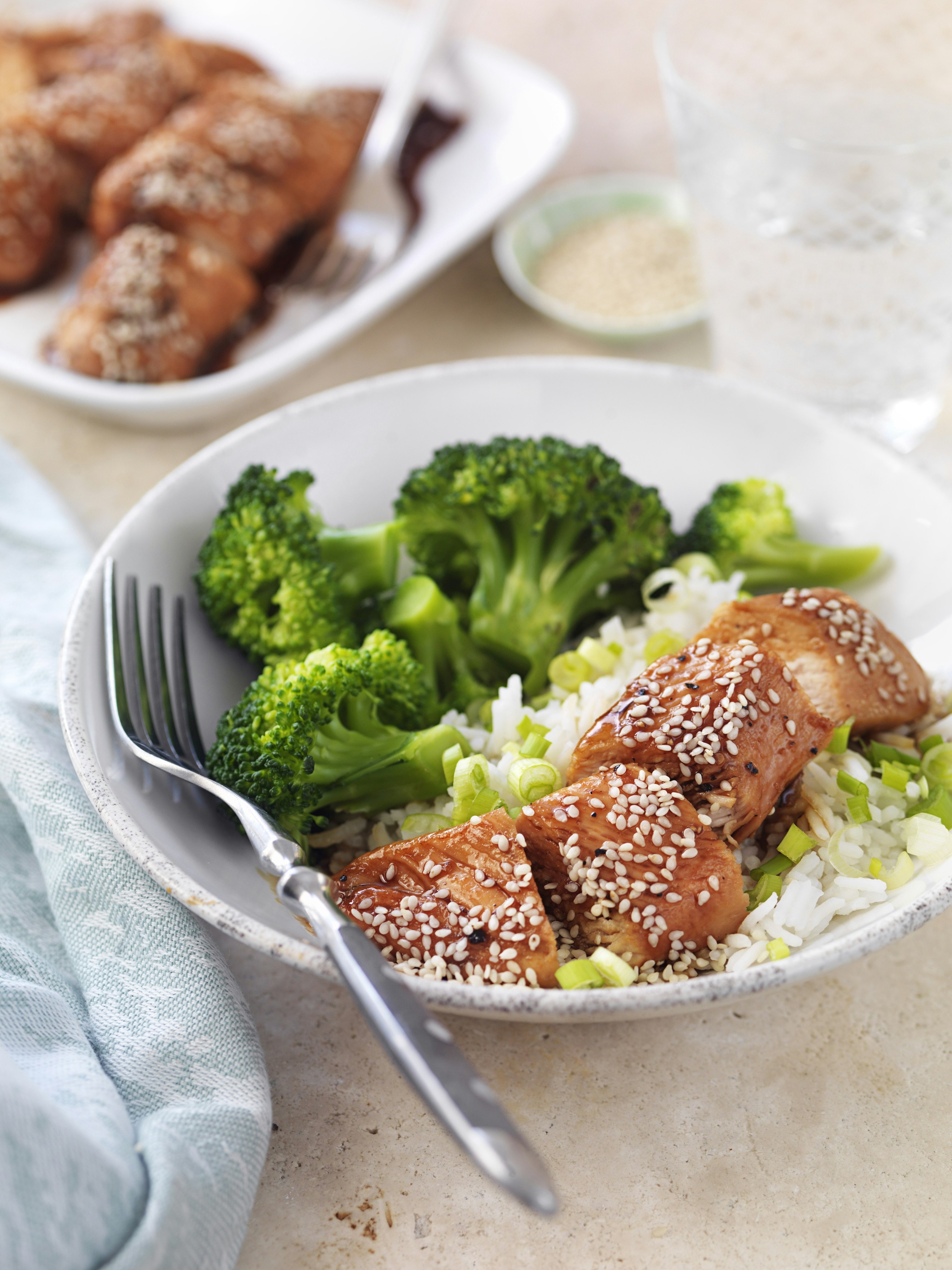 Teriyakiglaserad kycklingfilé