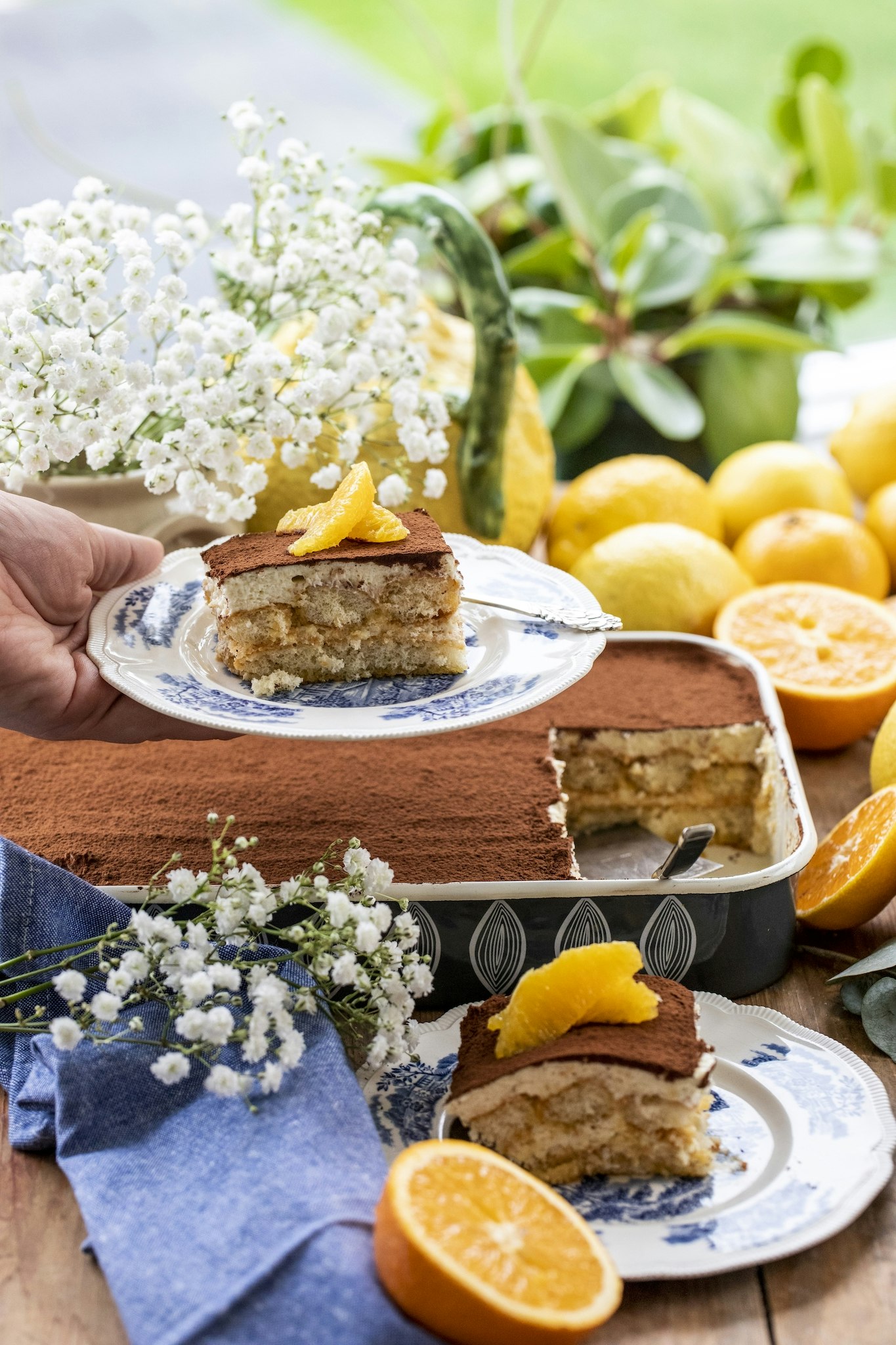 Tiramisu med apelsin och vanilj