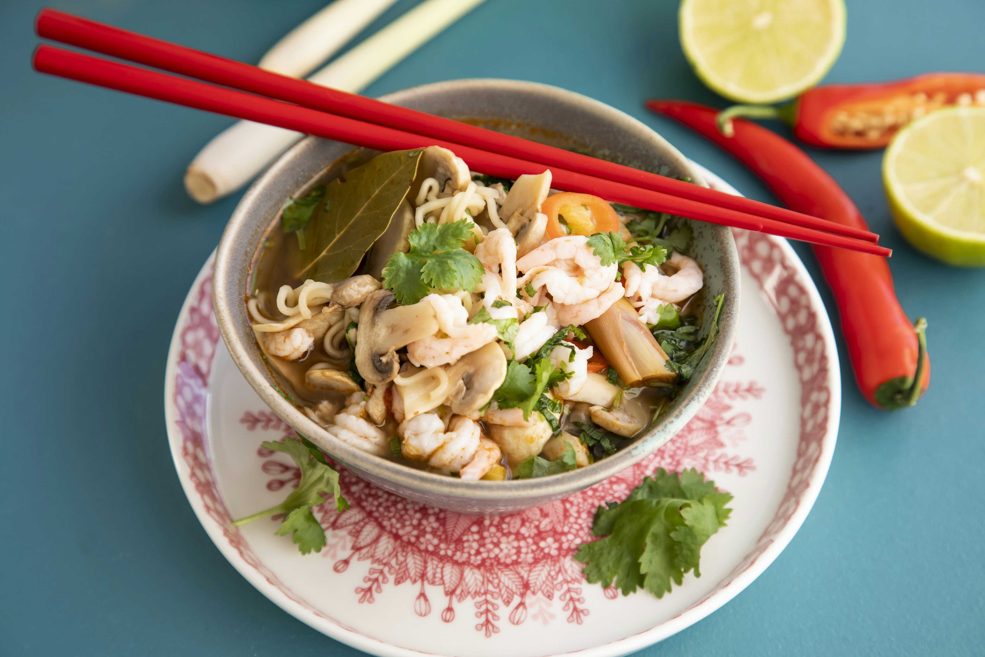 Tom yam goong – het räksoppa från Thailand