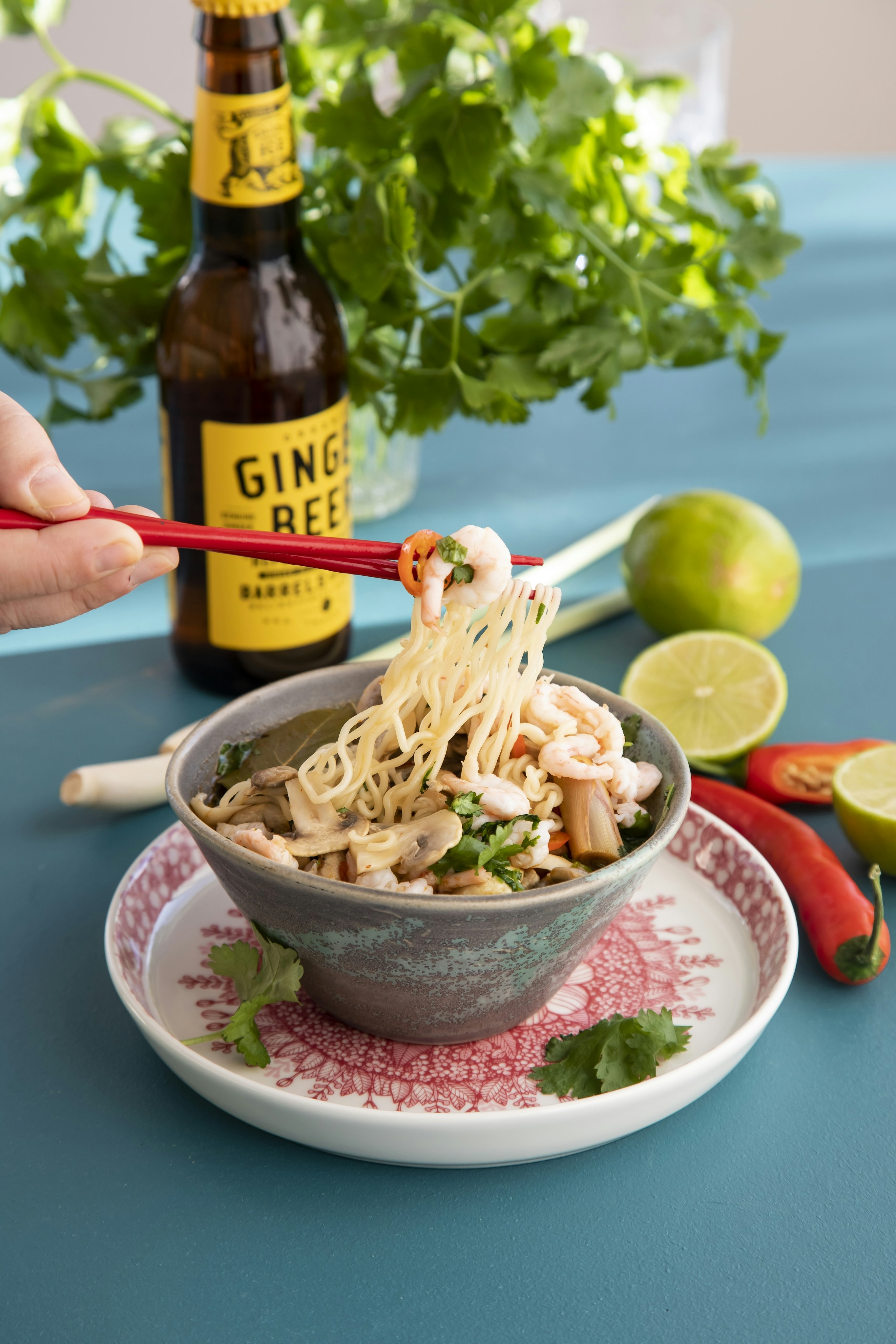 Tom yam goong – het räksoppa från Thailand