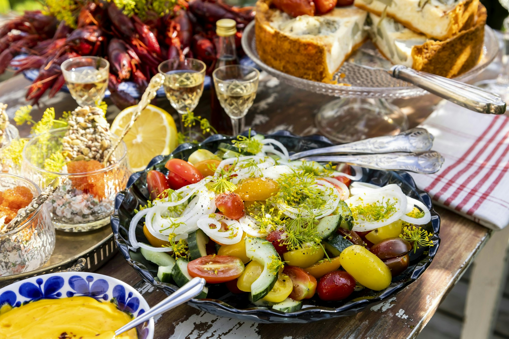 Sallader – enkla, matiga & lyxiga