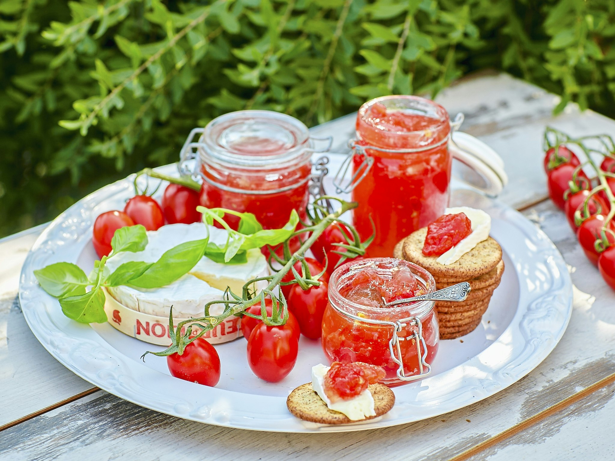 Tomatmarmelad med citron och ingefära