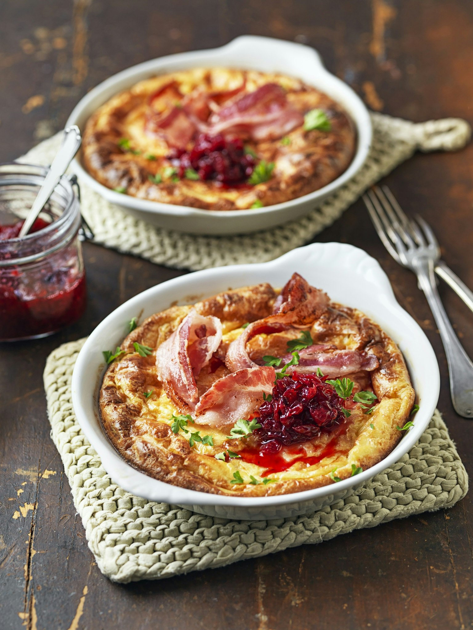 Rullad ugnspannkaka med pizzasmak