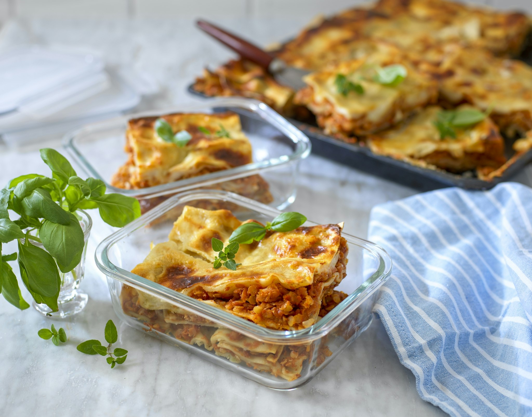 Vegetarisk lasagne