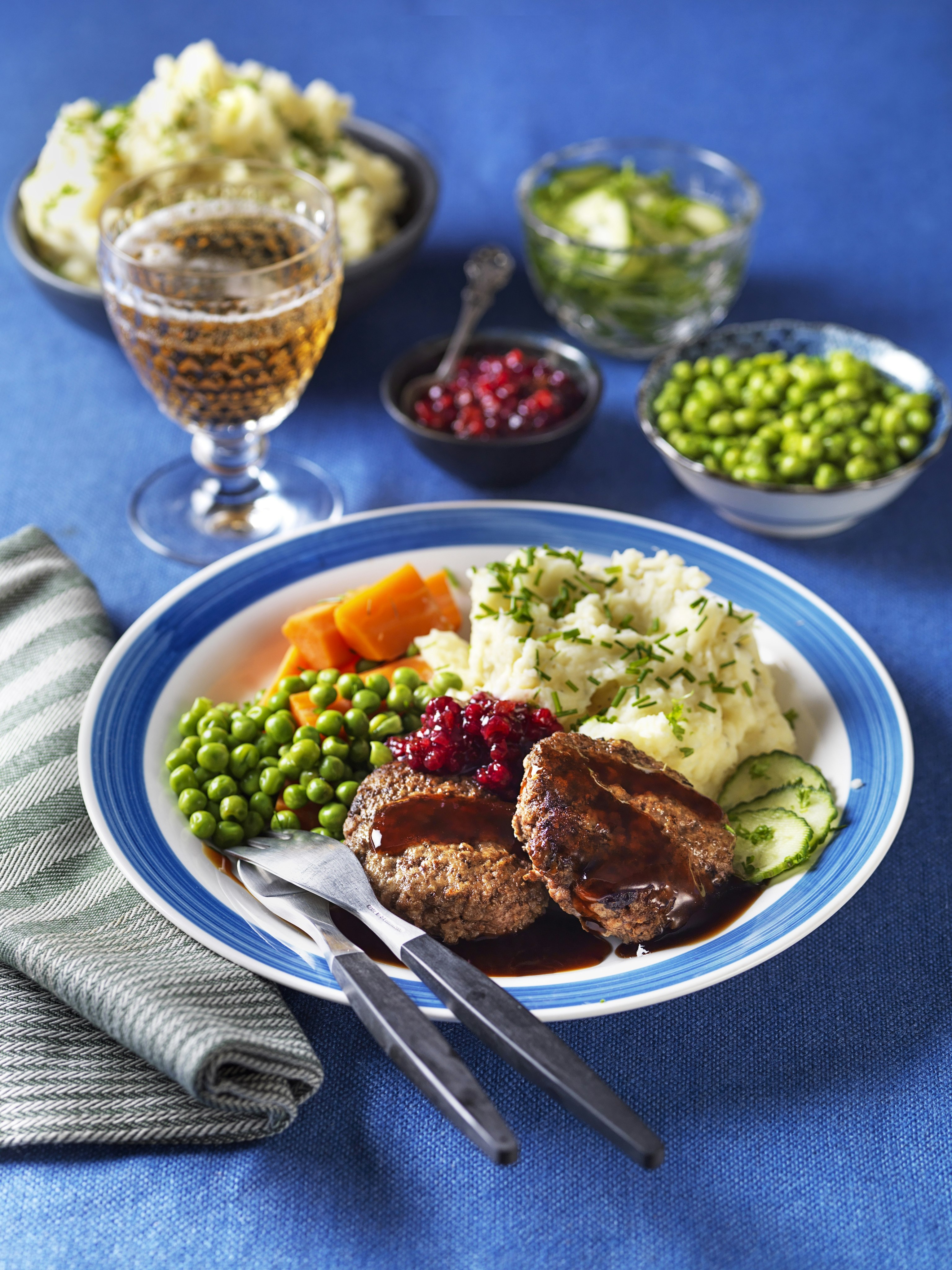 Wallenbergare med potatismos